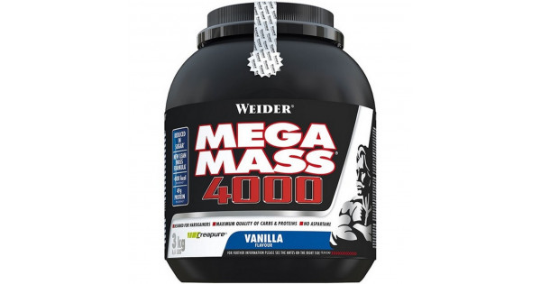Weider Mega Mass 4000, 3000 g | Moveco
